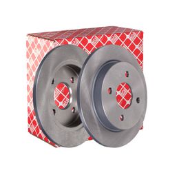 febi bilstein Bremsensatz, Scheibenbremse hinten rechts links voll 253mm für FORD USA 1473006 1075565 1802317 VKBS0435