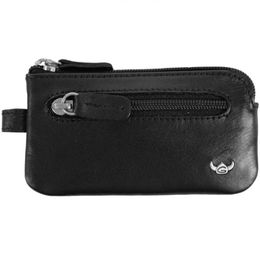 Golden Head Key Ring 'Polo' male Black size One Size