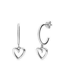 Lucardi Earrings female Silver size Onesize