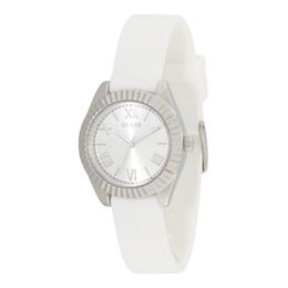 Guess Uhr 'DRESS' Damen Größe One Size silber / weiß