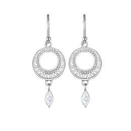 Elli Premium Ohrringe Ornat Damen Größe One Size silber