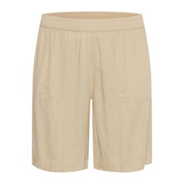 Kaffe CURVE Shorts 'Mille' Damen Größe 44 beige