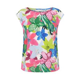 TATUUM Bluse 'Afeli' Damen Gr&ouml;&szlig;e S blau / hellgr&uuml;n / fuchsia / wei&szlig;