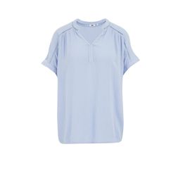 WE Fashion Bluse Damen Gr&ouml;&szlig;e XL hellblau