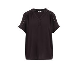 WE Fashion Bluse Damen Gr&ouml;&szlig;e XXL schwarz