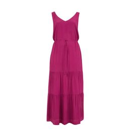 WE Fashion Kleid Damen Gr&ouml;&szlig;e 48 fuchsia Winterkleid