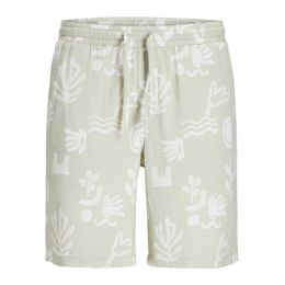 Jack & Jones Jack & Jones Junior Shorts Jungen Größe 176 pastellgrün / weiß