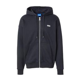 Hugo Zip-Up Hoodie 'Nardimez' male Black size XS
