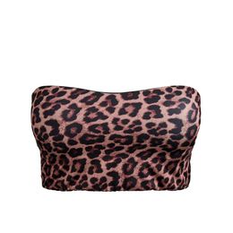 Swim by Zizzi Bikinitop 'Caanne' Damen Größe 125 beige / schoko / schwarz