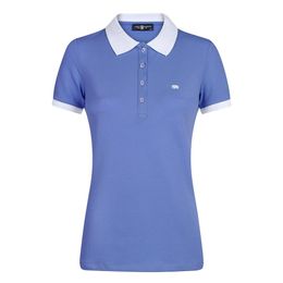 Jimmy Sanders Polo Shirt Kurz Arm Damen Gr&ouml;&szlig;e L blau