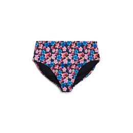 Swim by Zizzi Bikinihose 'Caanne' Damen Gr&ouml;&szlig;e 6XL blau / pink / rot / schwarz