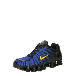 Nike Sportswear Sneaker 'SHOX' Herren Größe 46 blau / gelb / schwarz
