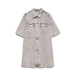 Véro Moda VERO MODA Kleid Damen Größe 46 grey denim Winterkleid