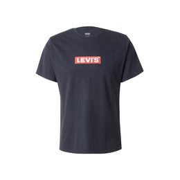 Levi's LEVI'S T-Shirt 'Relaxed Fit Tee' Herren Größe XXL cranberry / schwarz / weiß