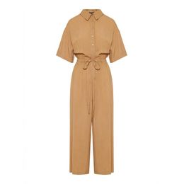 Funky Buddha Jumpsuit Damen Gr&ouml;&szlig;e XS camel