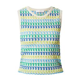 Rich & Royal Rich & Royal Knitted Top 'Raschel' female White size L