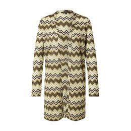 comma, COMMA Strickjacke Damen Gr&ouml;&szlig;e M/L oliv / pastellgr&uuml;n / silber / wei&szlig;