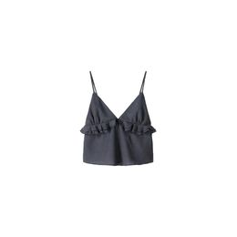 Bershka Top Damen Größe XS dunkelgrau