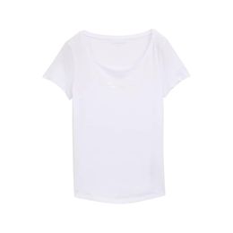Tom Tailor T-Shirt Damen Größe S weiß