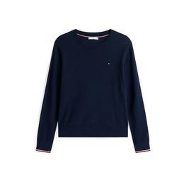Tommy Hilfiger Pullover Damen Gr&ouml;&szlig;e XXS dunkelblau / rot / wei&szlig;