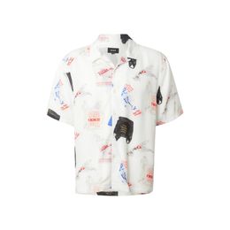 HUF Hemd 'Merida' Herren Gr&ouml;&szlig;e L royalblau / rot / schwarz / offwhite