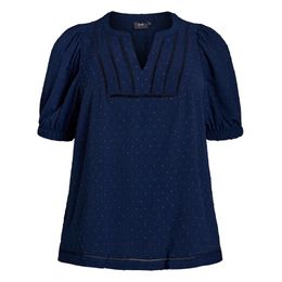 ZIZZI Blouse 'MLISSA' female Blue size XXL
