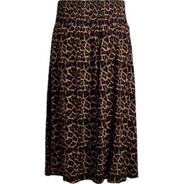 Flash By Zizzi Skirt 'Flbilly' female Brown size XXL