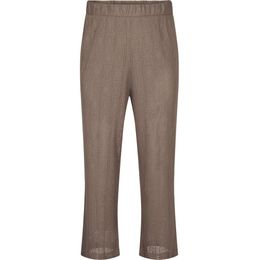 ZIZZI Hosen 'VJady' Damen Gr&ouml;&szlig;e 62/64 braun