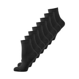 Nur Die Socks ' Unisex Colour Farbige Sneaker kurz Frottesohle ' female Black size 39-42