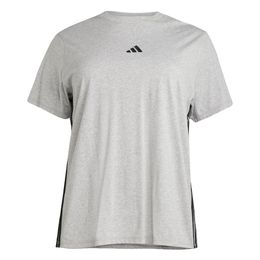 adidas Sportswear Performance Shirt 'Essentials' female Grey size 4x
