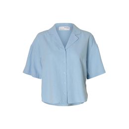 Selected Blouse 'SLFLuisa' female Blue size 36