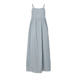 Pieces Kleid 'PCFeline' Damen Größe 40 hellblau / anthrazit Winterkleid