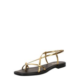 ABOUT YOU T-Bar Sandals 'Medina' female Gold size 38