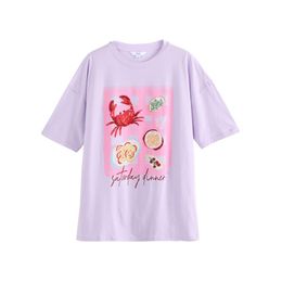next Shirt female Purple size S