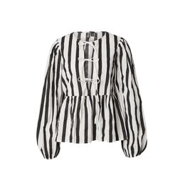 Pieces Bluse 'PCJOLLY' Damen Größe L schwarz / weiß