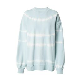 A LOT LESS Sweatshirt 'Enola' Damen Gr&ouml;&szlig;e S hellblau / wei&szlig;