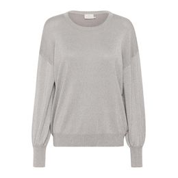 Kaffe Pullover 'KARegina' Damen Gr&ouml;&szlig;e L silbergrau