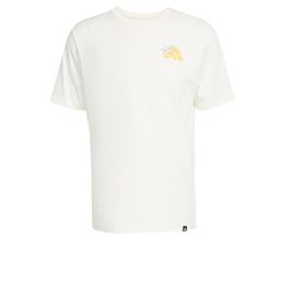 adidas Sportswear Funktionsshirt 'Food Grilled Cheese' Herren Gr&ouml;&szlig;e XL braun / gelb / wei&szlig;