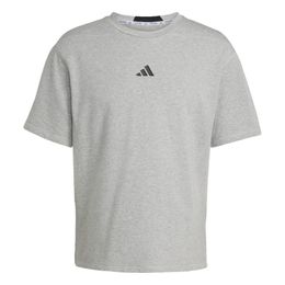adidas Performance Funktionsshirt 'D4T X' Herren Größe XS graumeliert / schwarz