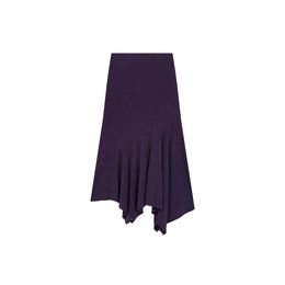 Scalpers Rouched Ruffle Skirt ' ' Damen Gr&ouml;&szlig;e 34 lila