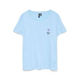 Véro Moda VERO MODA T-Shirt Damen Größe S hellblau / flieder / schwarz