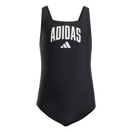adidas Sportswear Sportbadeanzug 'Collegiate' Mädchen Größe 152 schwarz / weiß