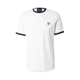 Lyle & Scott Lyle & Scott T-Shirt 'Ringer' Herren Gr&ouml;&szlig;e M nachtblau / gelb / wei&szlig;