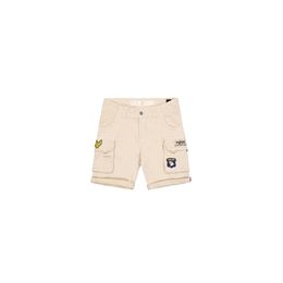 Alpha Industries Shorts Herren Größe 34 schwarz / wollweiß
