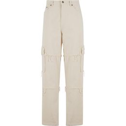 Karl Kani Cargohose Herren Größe 31/32 creme / weiß