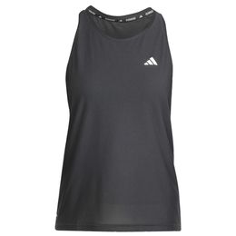 adidas Performance Sporttop 'Own The Run' Damen Größe M/L grau / weiß