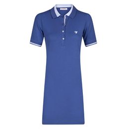 Felix Hardy Kleid Damen Gr&ouml;&szlig;e 42 blau / wei&szlig; Winterkleid
