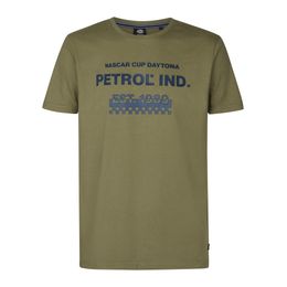 PETROL INDUSTRIES Shirt Herren Gr&ouml;&szlig;e S blau / khaki