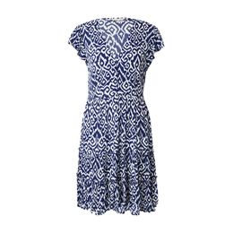 Only Kleid 'ONLClaudette' Damen Größe 42 dunkelblau / weiß Winterkleid