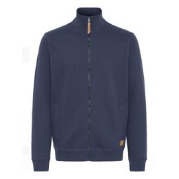 !Solid Zip-Up Hoodie 'SDarnol' male Blue size XXXL